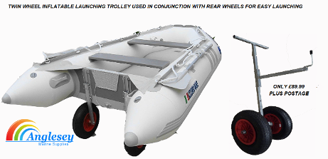 Dinghy Launching Trolleys-Boat Launching Wheels